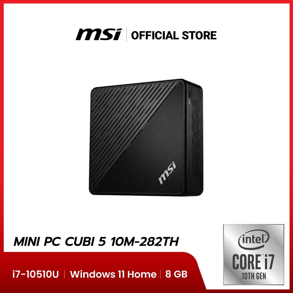 MSI MINI PC CUBI 5 10M-282TH / i7-10510U / 8GB / SSD 512GB / Windows 11 ...
