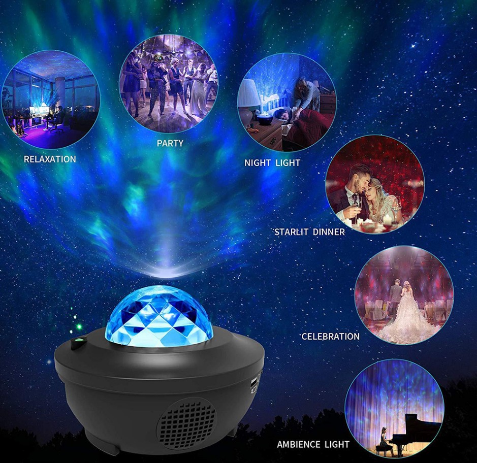 [ส่งจากกรุงเทพส่งเร็ว]Tik Tok Hot !USB 3D Print Star Moon Lamp Colorful ...