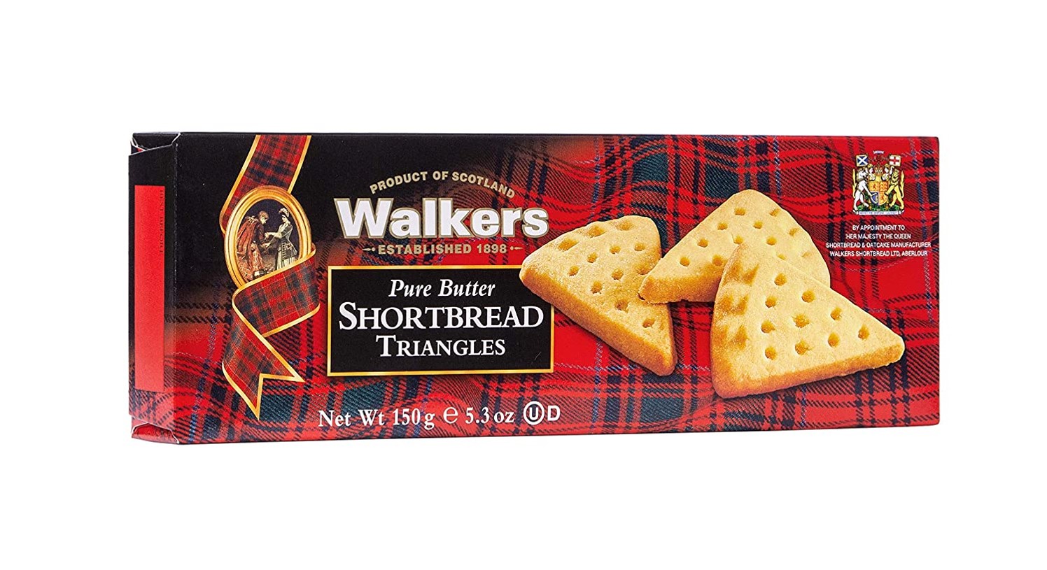Walkers Shortbread Triangles Pure Butter วอล์คเกอร์ส คุ๊กกี้บัตเตอร์ ...