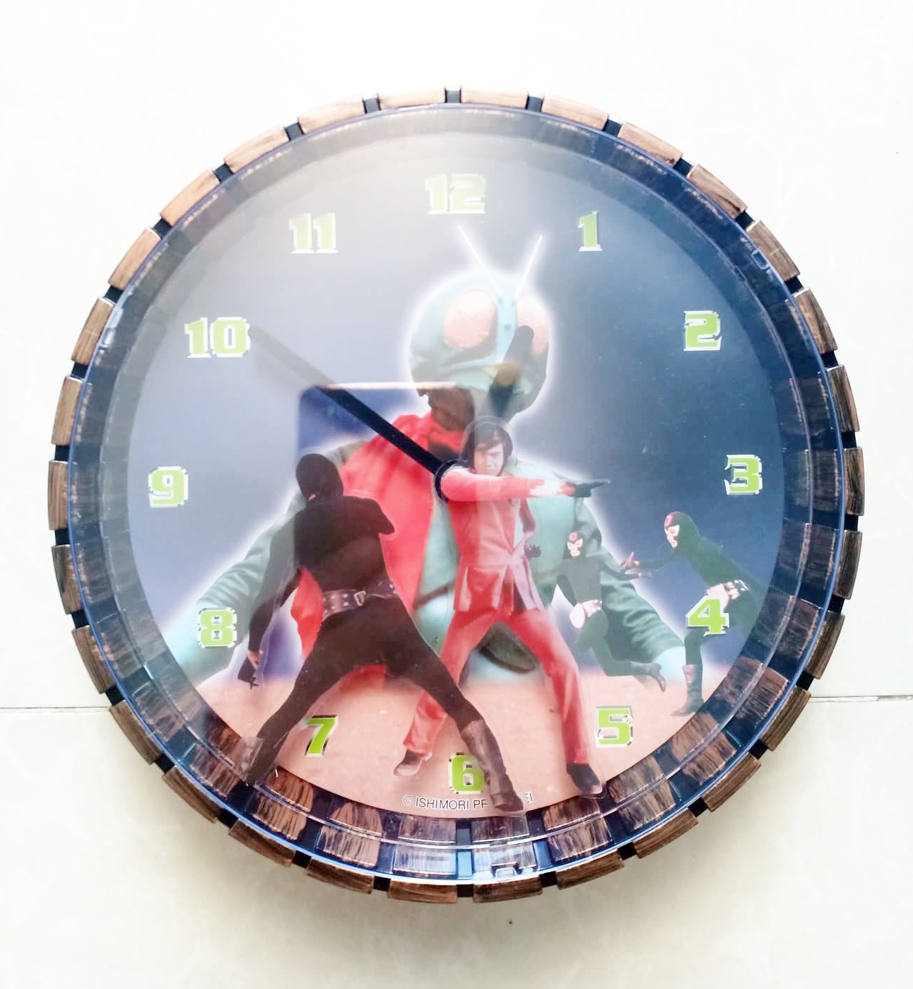 นาฬิกาแขวนผนัง ลายมาสค์ไรเดอร์ ลายไอ้มดแดง นาฬิกา ไอ้มดแดง Masked Rider ...