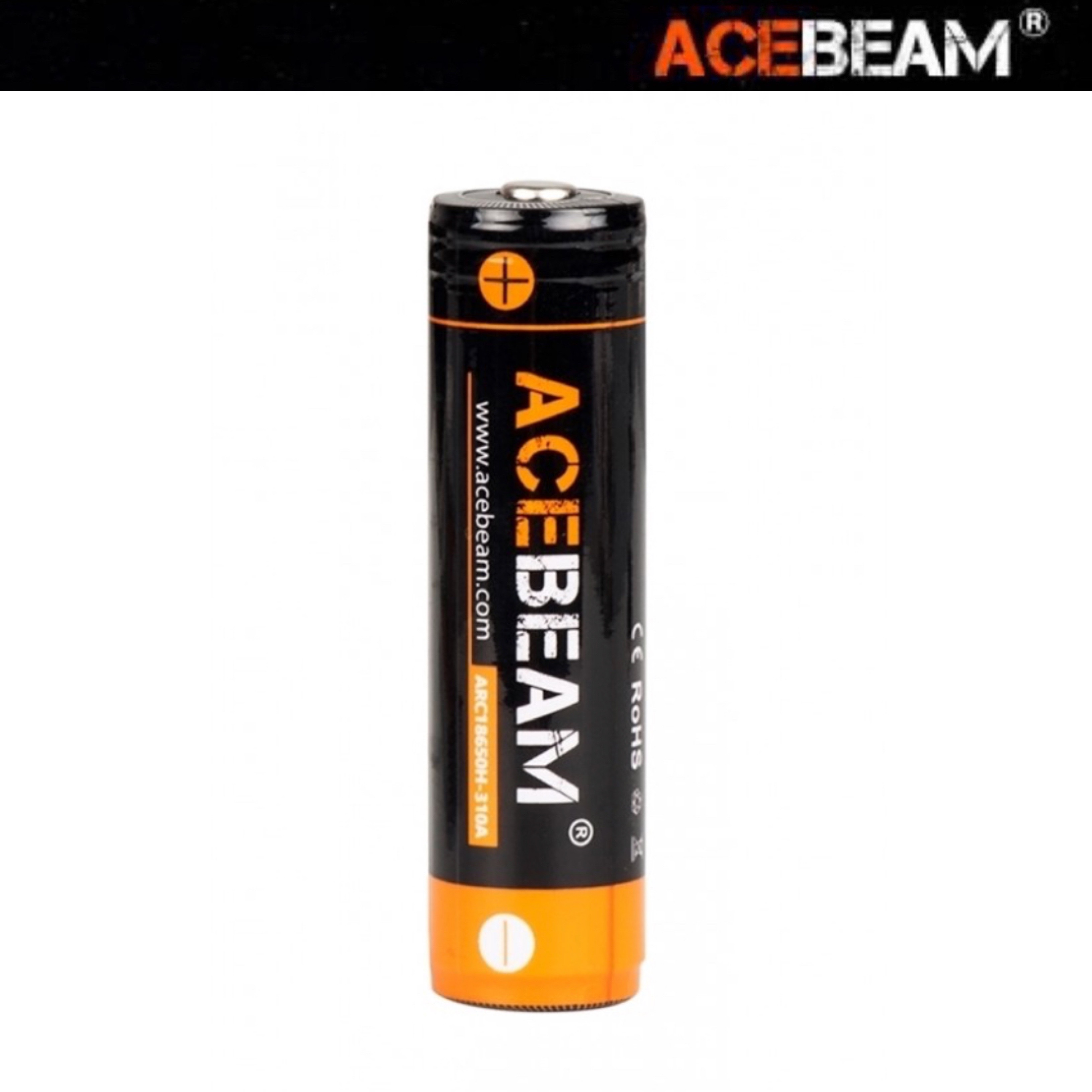 ACEBEAM LIR18650 3100mAh 3.6V 20A High-drain Li-ion Rechargeable ...