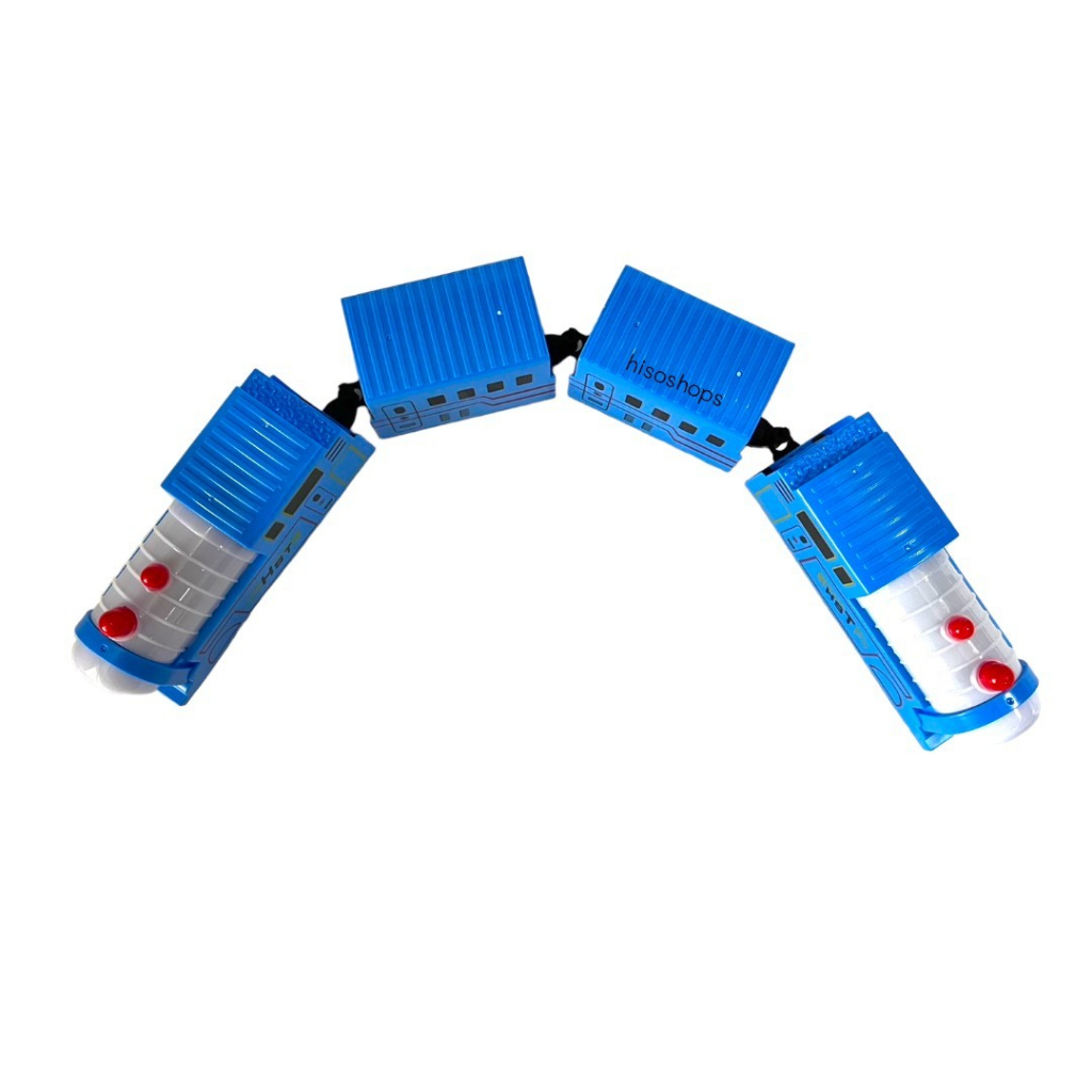 Powre Train ขนรถไฟรถไฟ พร้อมรถไฟ ใส่ถ่าน มีเสียงมีไฟ สุดคุ้ม สีสันสดใส ...