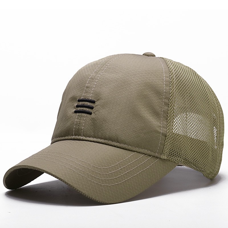Male Large Size Peak Cap Men Summmer Mesh Truker Hats Big Bone Man Dry ...