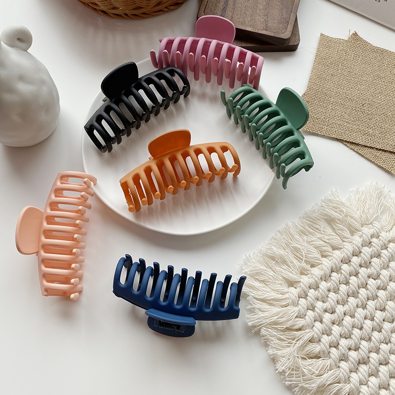 2021 NEW Big Hair Clip Cute Large Hairpin Headwear For Bathing Ponytail ...