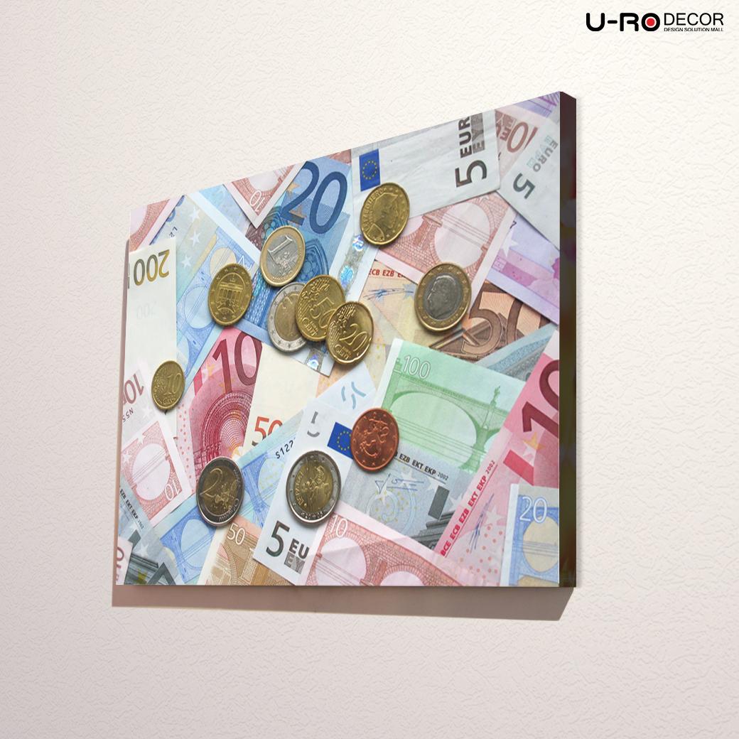 U-RO DECOR รุ่น EURO MONEY ภาพพิมพ์ ขนาด50x70ซม. - U-RO DECOR - ThaiPick