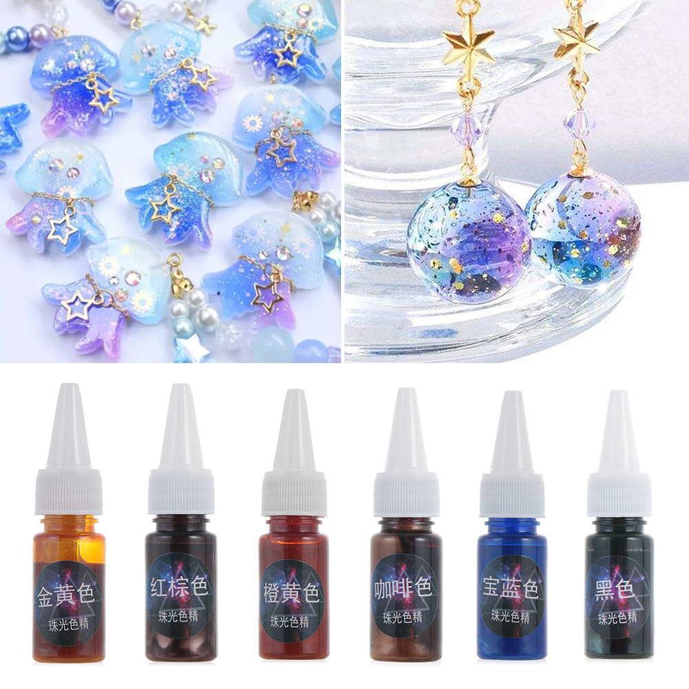 RULERING 10ml Art Crafts Jewelry Making High Concentration UV Pearl ...