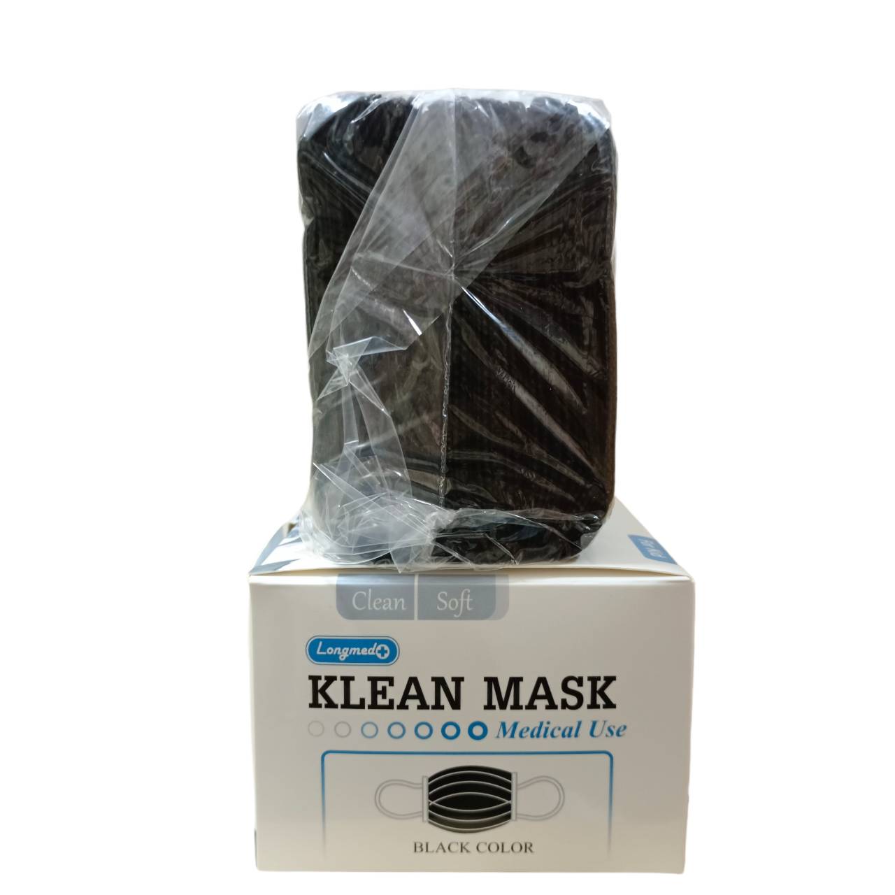 ขายถูก หน้ากากอนามัยเด็ก KLEAN MASK 3 ชั้น สีดำ - reddyshop127 - ThaiPick