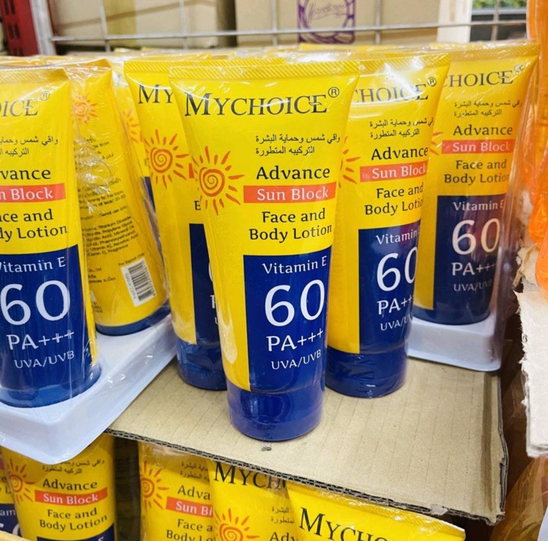 Mychoice Advance Sun Block กันแดดมายช็อยส์ SPF PA60++ 150 ml. | Lazada ...