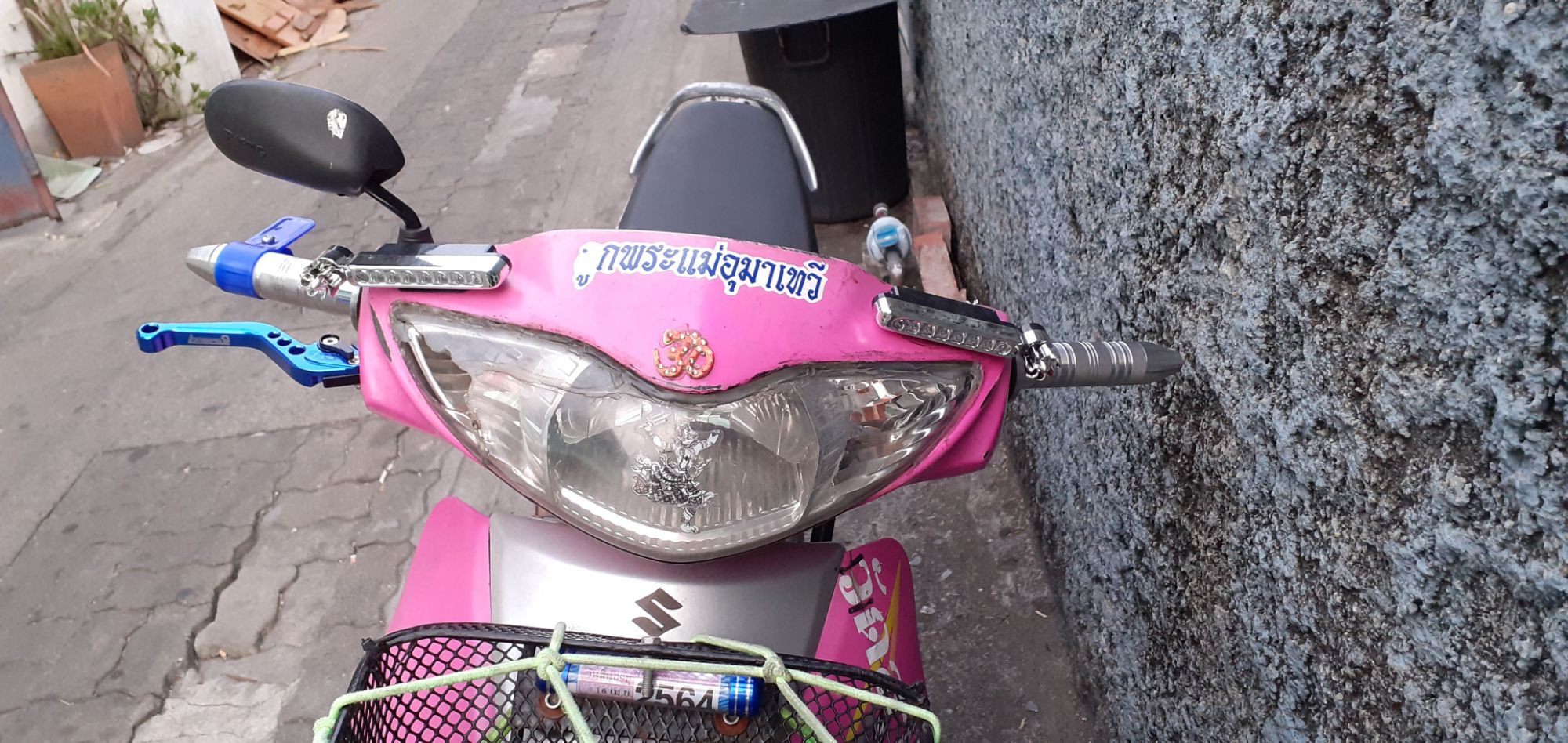 ชุดสี SUZUKI SMASH 110 NEW 2004 มี กันตกสั้น และ กันตกยาว เฟรมรถ กรอบรถ แฟริ่ง ซูซูกิ สแมช110 ...