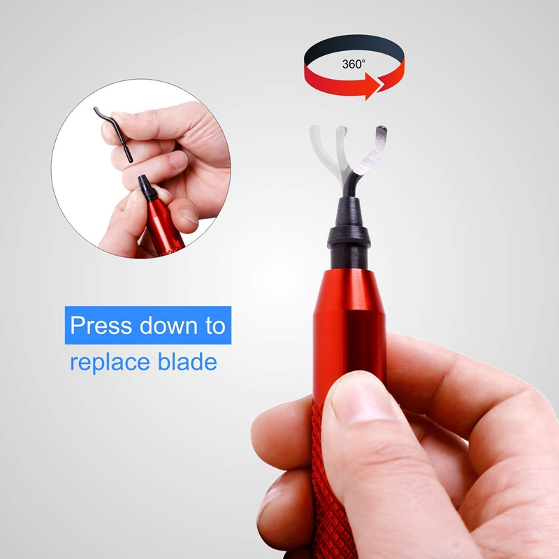 Metal Deburring Tool Kit Rotary Deburring Cutters with 21 High-Speed ...