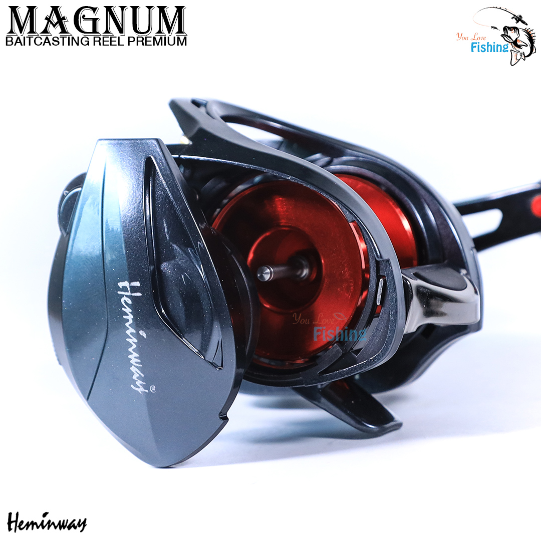 รอกหยดน้ำ เฮมินเวย์แม็กนัม Heminway MAGNUM ปี 2023 มีระบบติ๊กเสียงปลาลาก ระบบช่วยลดการตีฟู่ปรับ ...