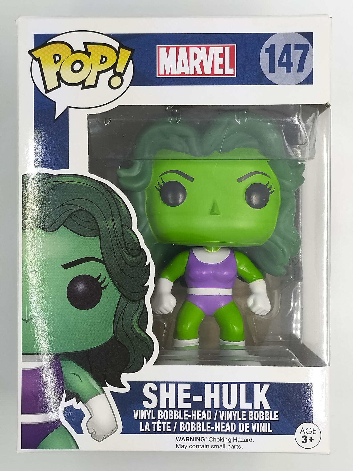 Funko Pop Marvel Universe Classic - She Hulk #147 (กล่องมีตำหนินิดหน่อย ...