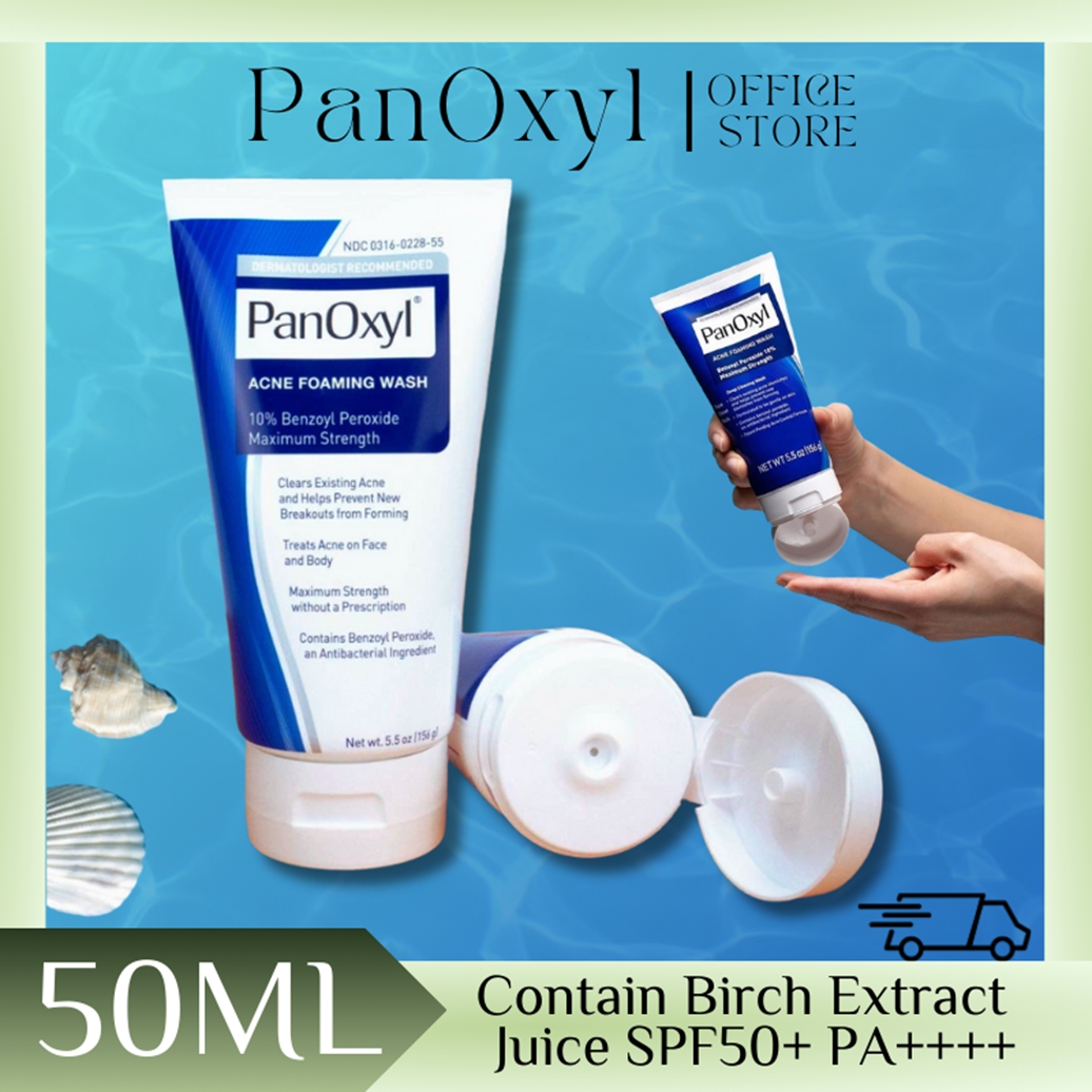 ของแท้PanOxyl Foaming Wash 10 Benzoyl Peroxide Maximum Strength 156g ...