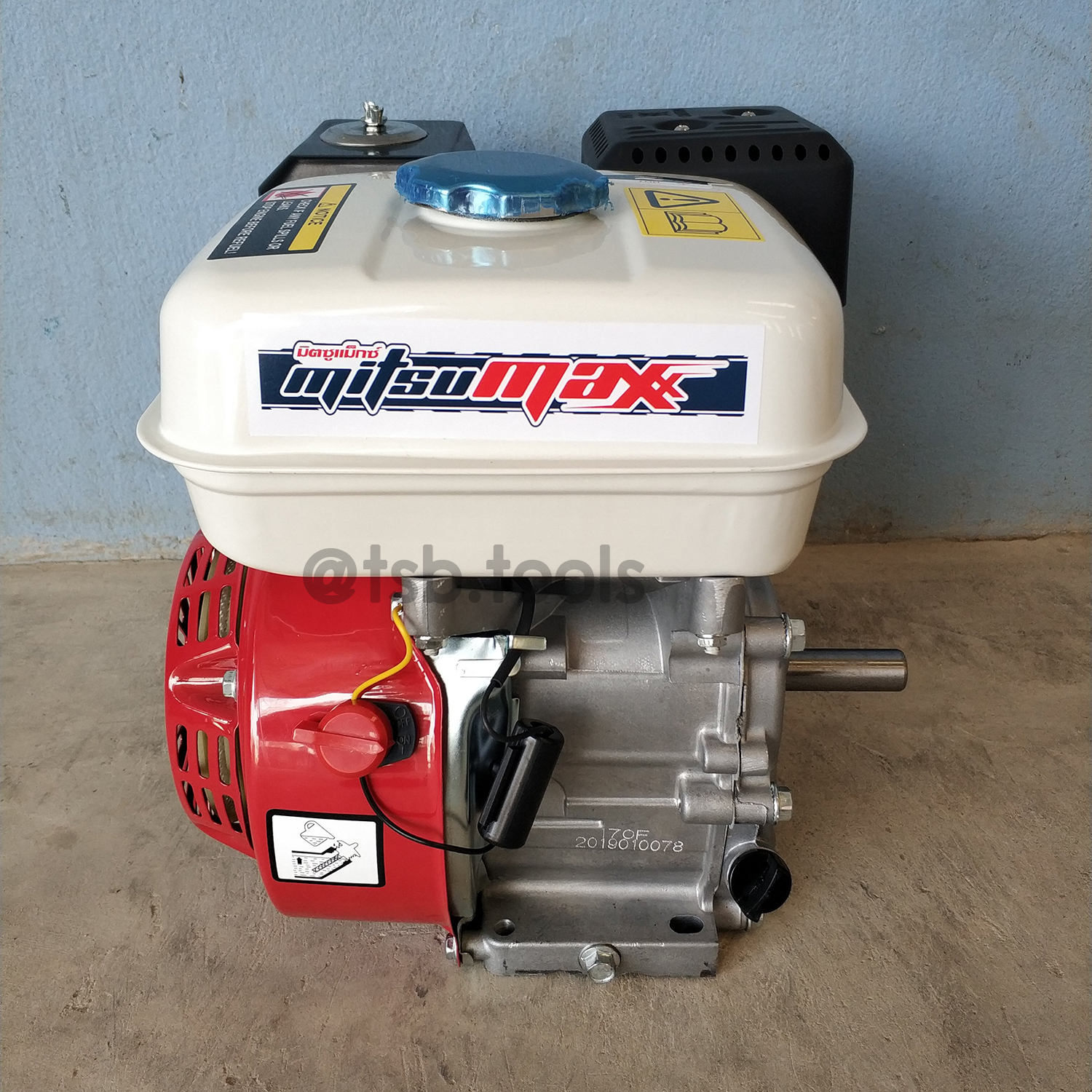 MITSUMAX เครื่องยนต์ เบนซีน 4 จังหวะ 8 แรงม้า MX180 คาร์บูอย่างดี ...