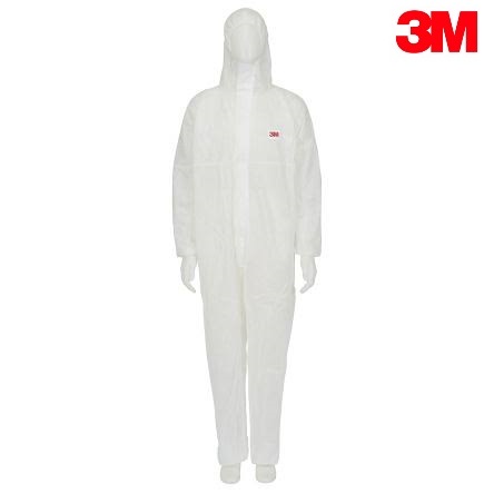 3M รุ่น 4570 ขนาด M Coverall ชุดป้องกันสารเคมี Type 3/4/5/6 (3MCA4570M ...