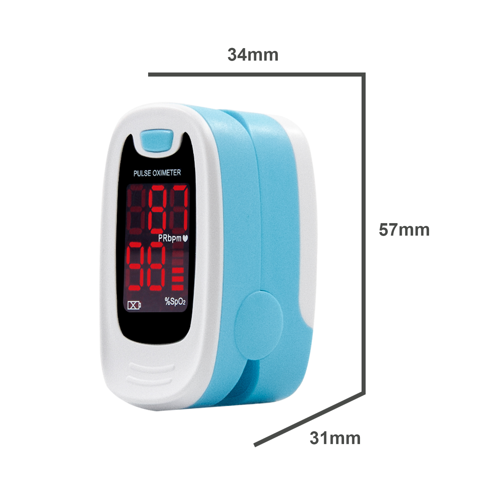 CONTECMED CMS50M Pulse Oximeter Finger Blood Oxygen Sensor O2 SpO2 ...