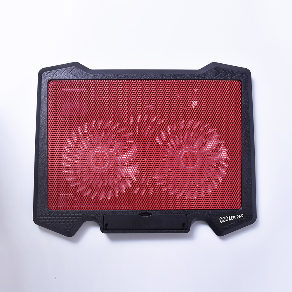 แท้100 OKER C818 NOTEBOOK COOLING PAD Red สีแดง แท่นระบายความร้อนได้ดี ...