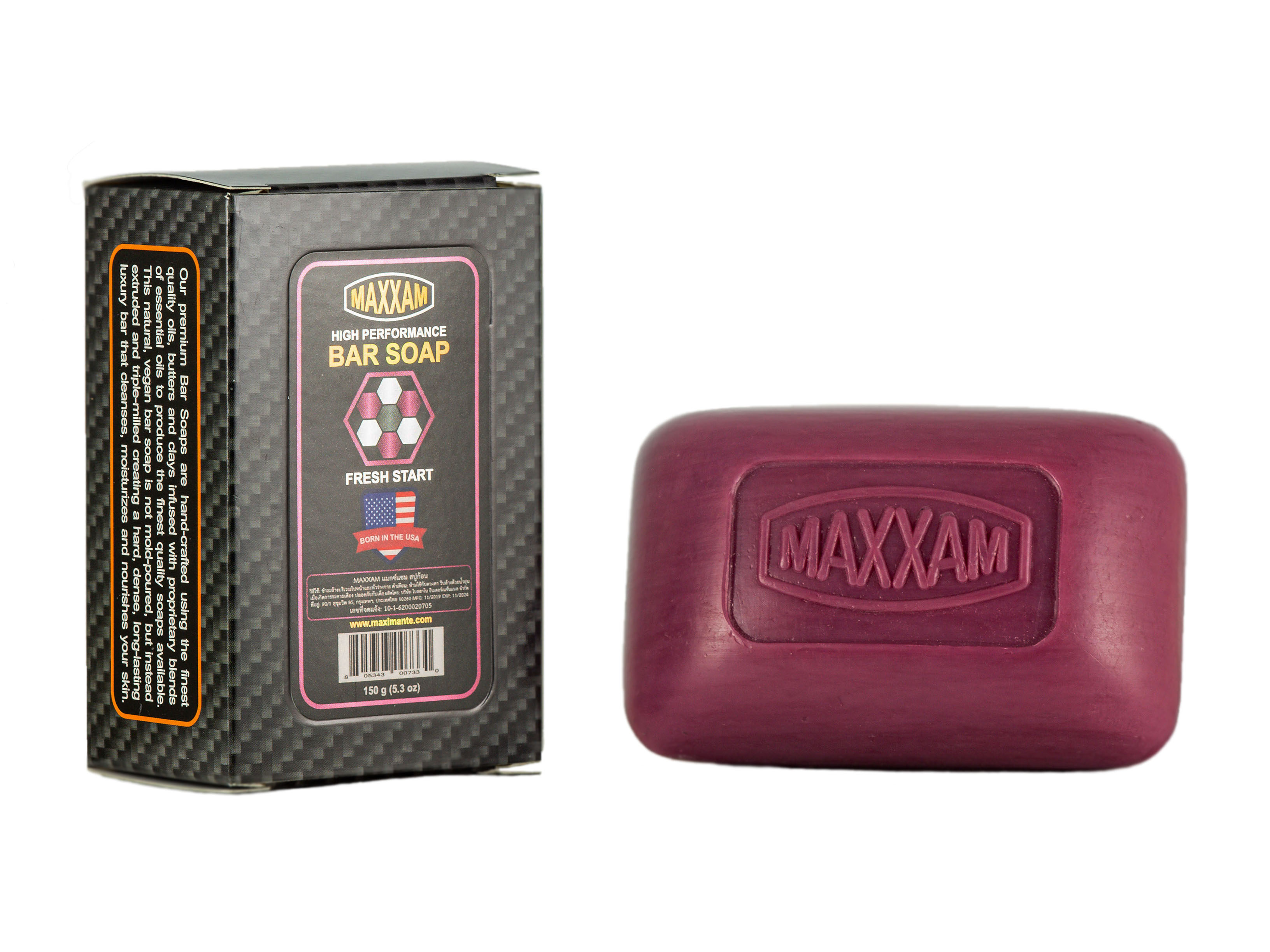 MAXXAM - High Performance Body-Care - Organic, Vegan, Natural Bar Soap ...