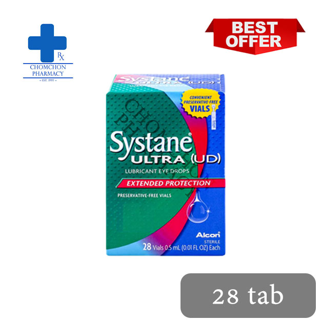 Systane Ultra UD (28 Tabs) น้ำตาเทียม / Systane Ultra UD Lubricant Eye ...
