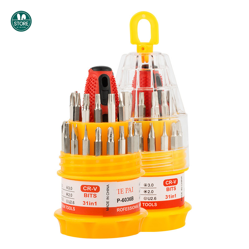 Hand Tool 31 Pcs Screwdriver Kit Small Mini Combination Universal Set ...