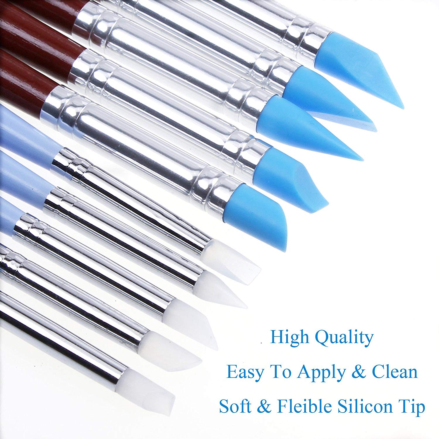 202114pcs Sculpting & Polymer Clay Balls Tools Modeling Clay Rubber ...