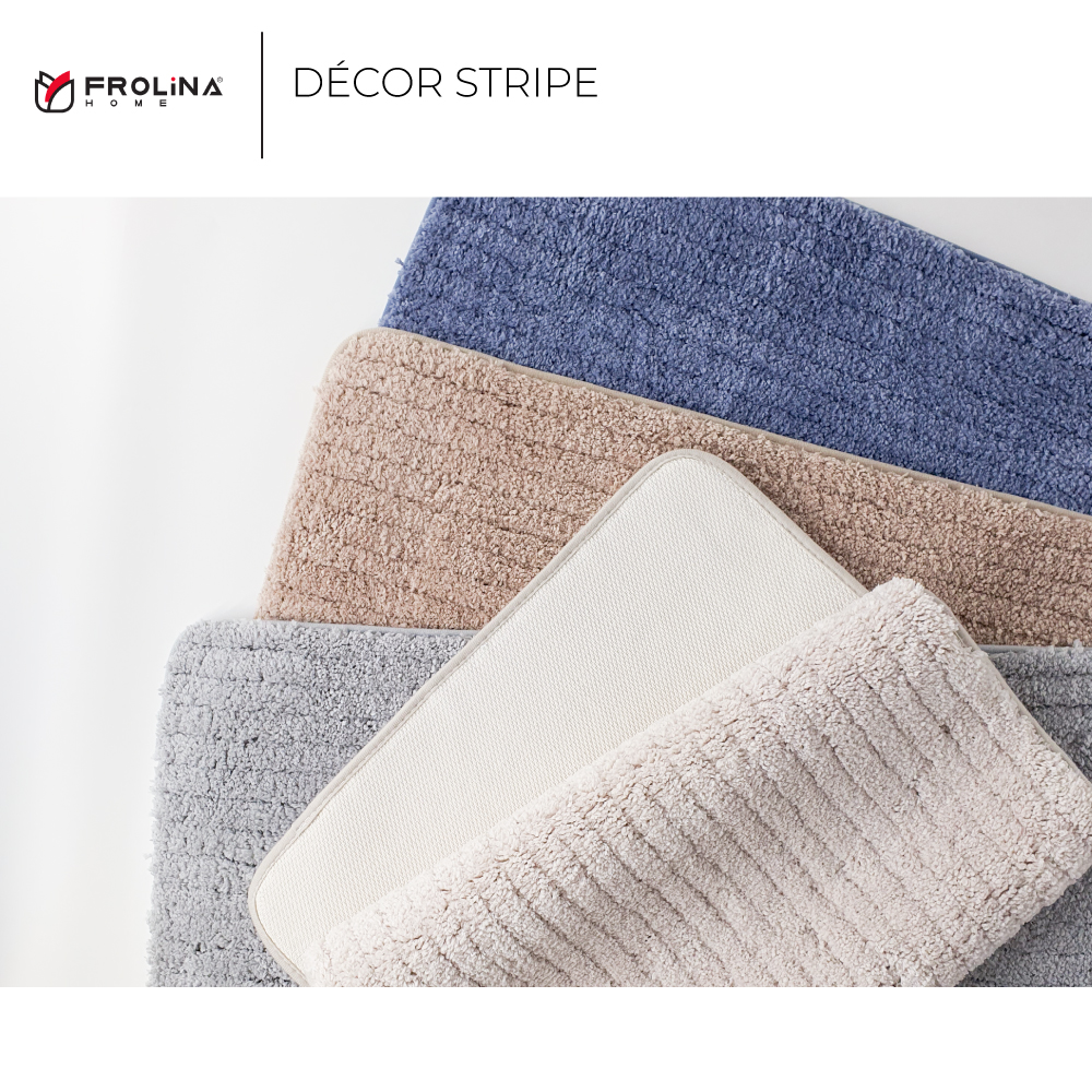 Frolina Bath Rug Decor Square Memory พรมเช็ดเท้า ขนาด 50x80 ซม ...