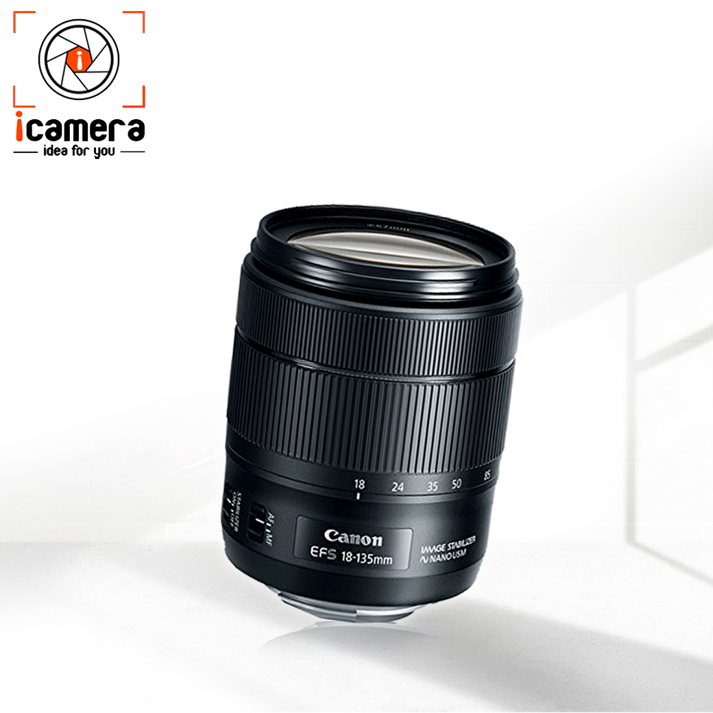 เลนส์ Canon Lens EF-S 18-135 mm.IS USM NANO - รับประกันร้าน i camera 1ปี - i camera - ThaiPick