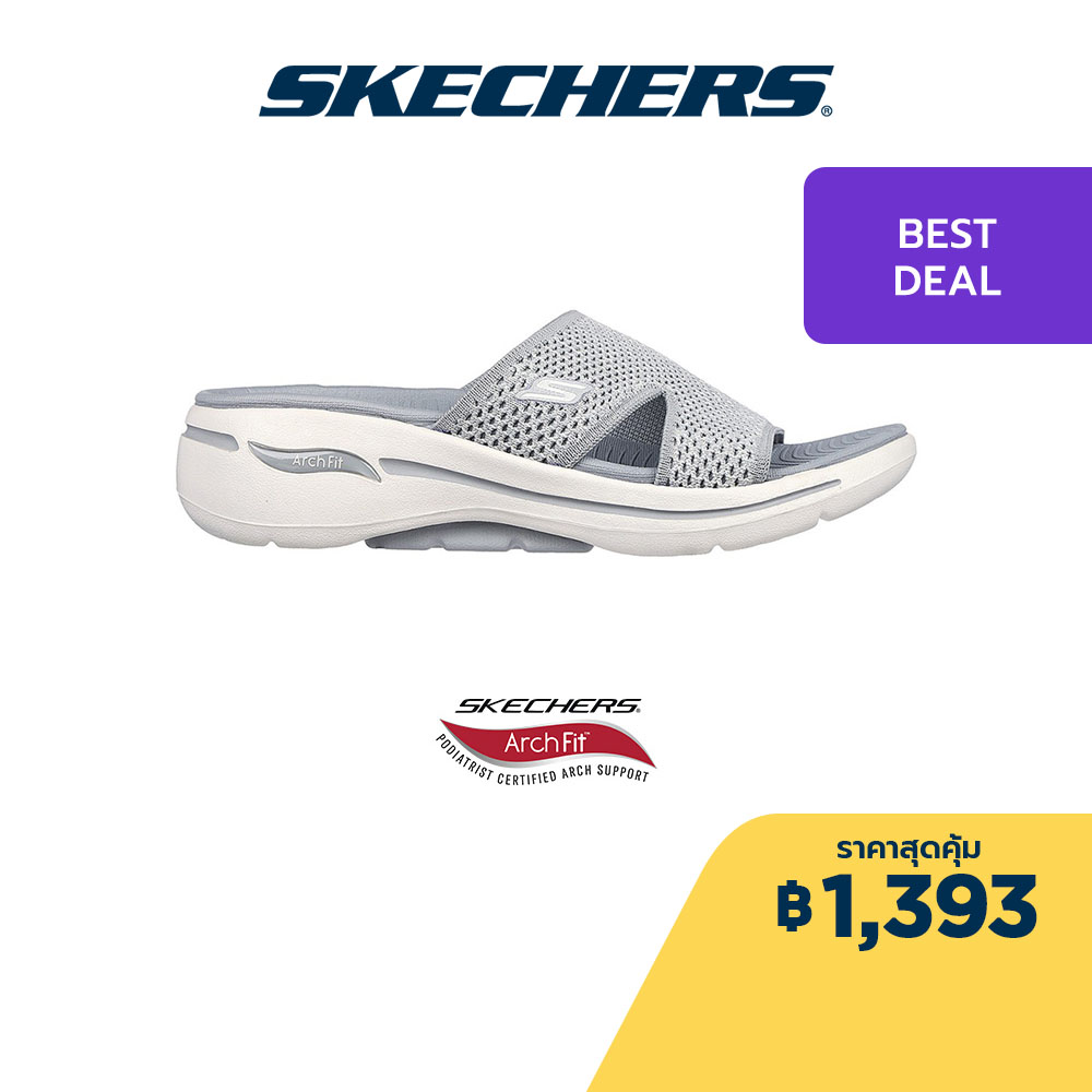 SALESkechers สเก็ตเชอร์ส รองเท้าแตะผู้หญิง Women On-The-GO GOwalk Arch ...