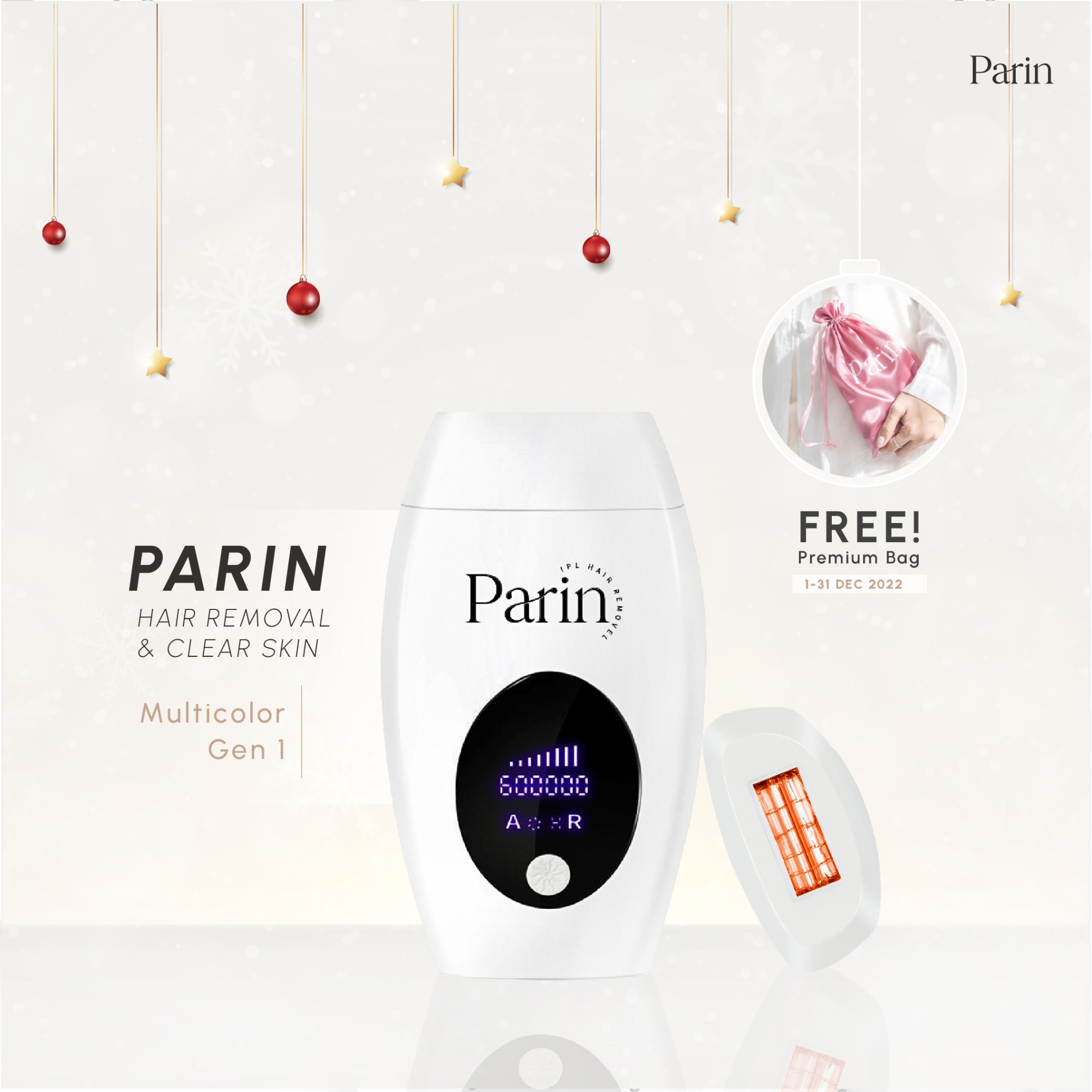 Underarm Exclusive Set ( 3 pcs) UP IN ARM X PARIN IPL LASER - Erb ...
