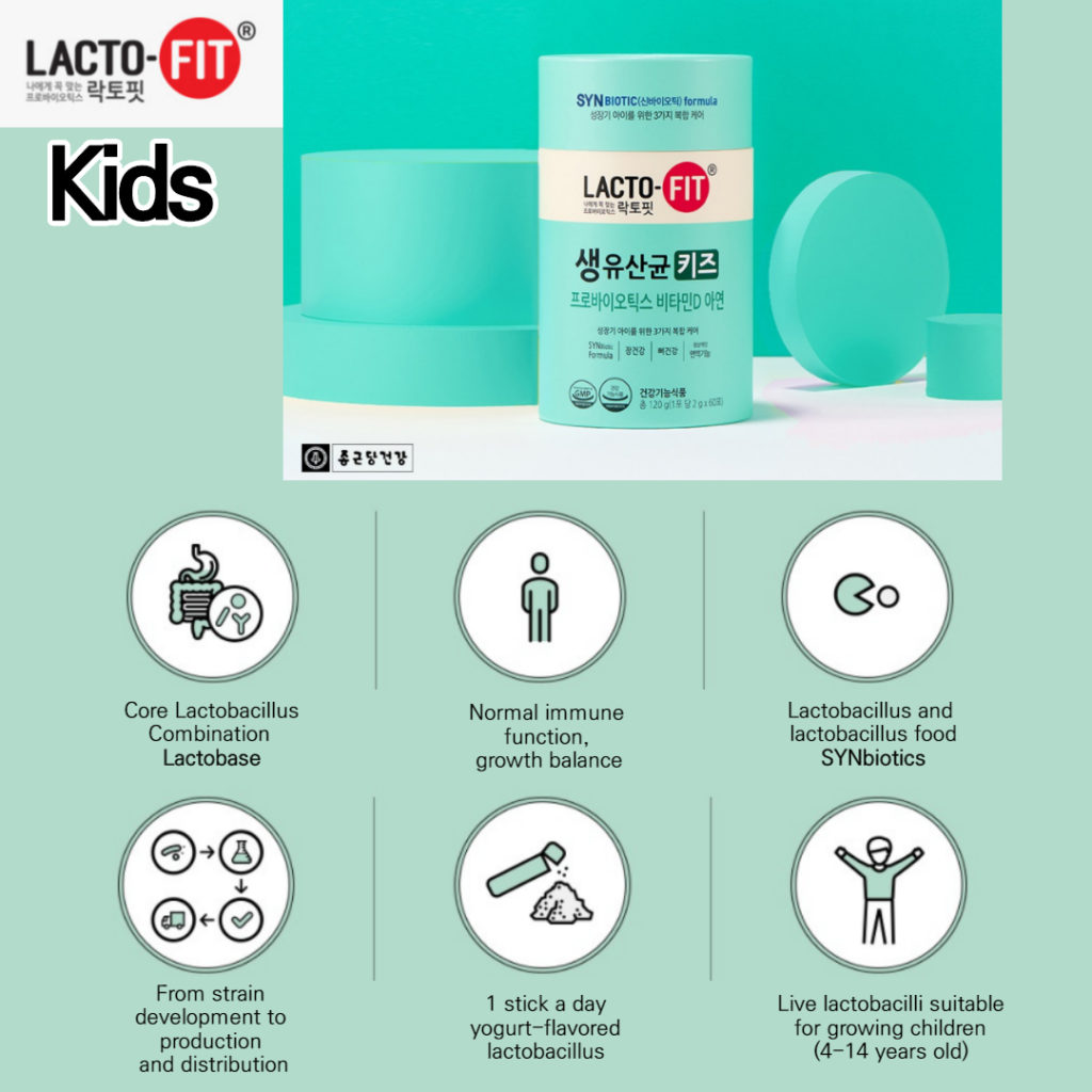 Probiotics Lacto Fit โปรไบโอติก อันดับ 1 ของเกาหลี (50 ซอง) LactoFit ...