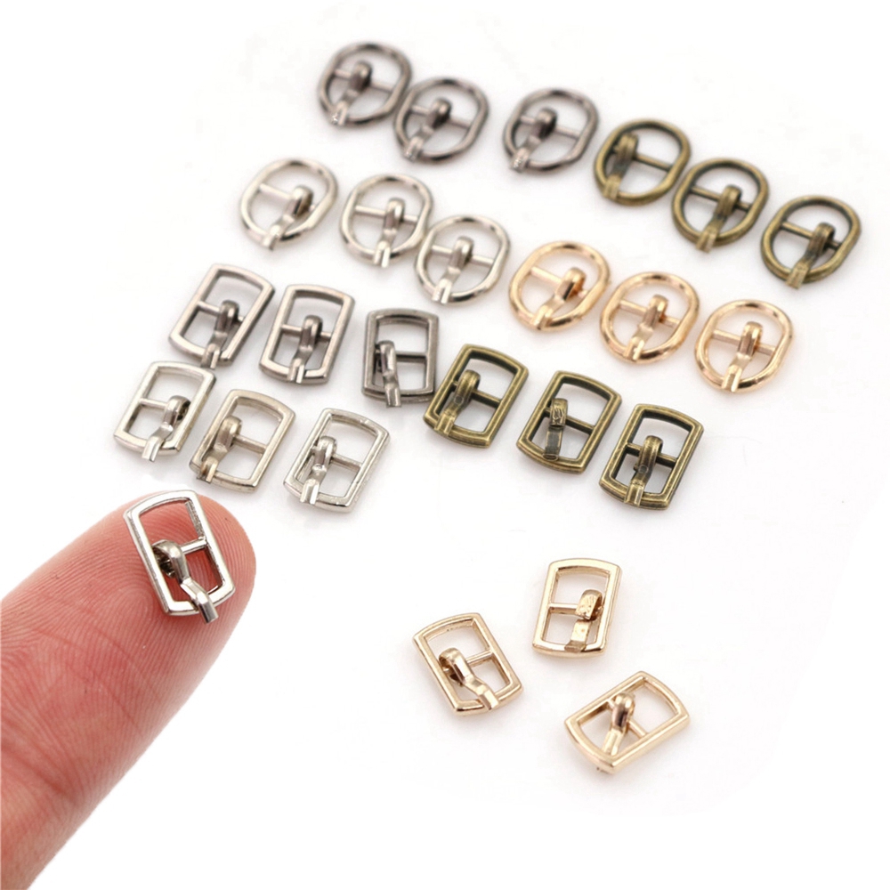 LAYOR 36pcs Newest Belt Buttons 4.55.5MM Diy Dolls Buckles Tri-glide ...