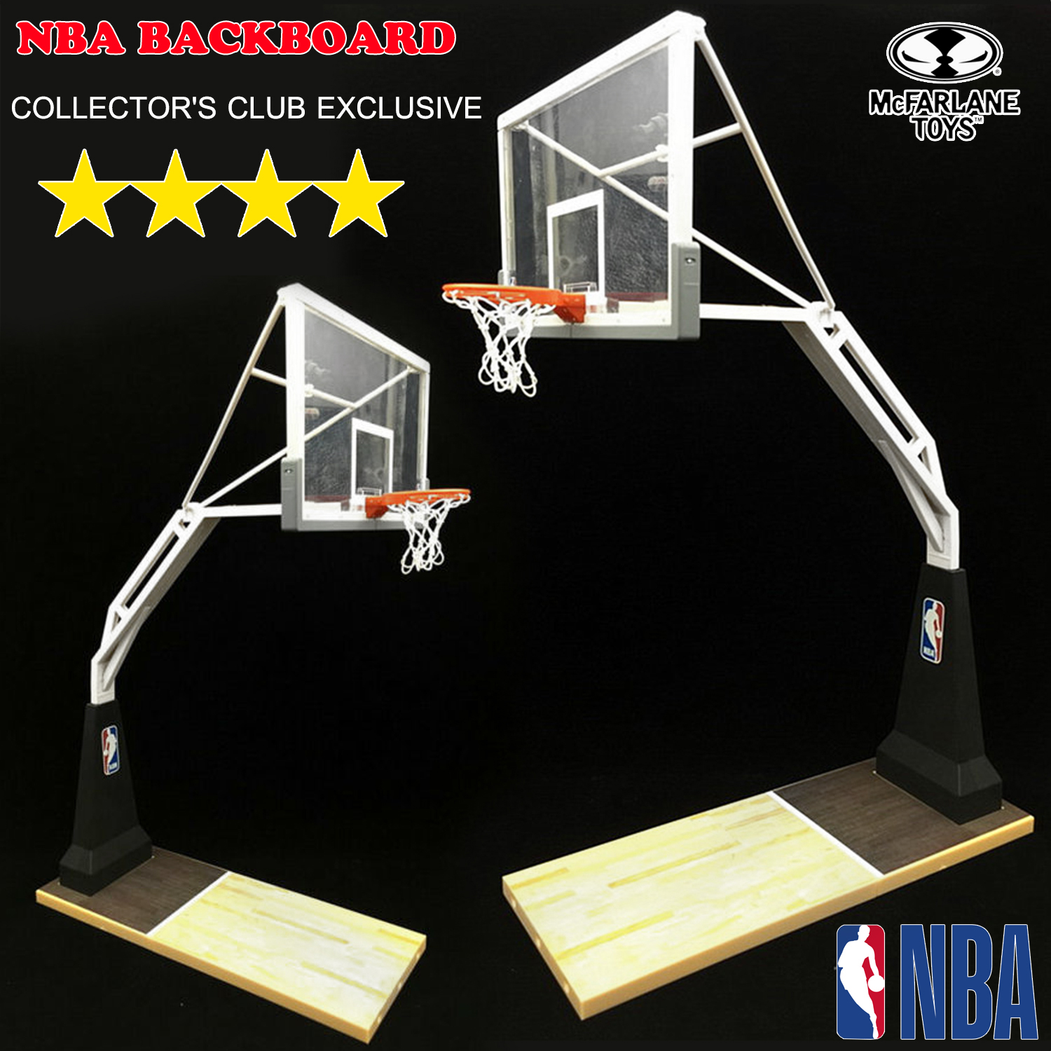 Model โมเดล ของแท้ 100% McFarlane Toys จาก NBA Backboard Collector's ...