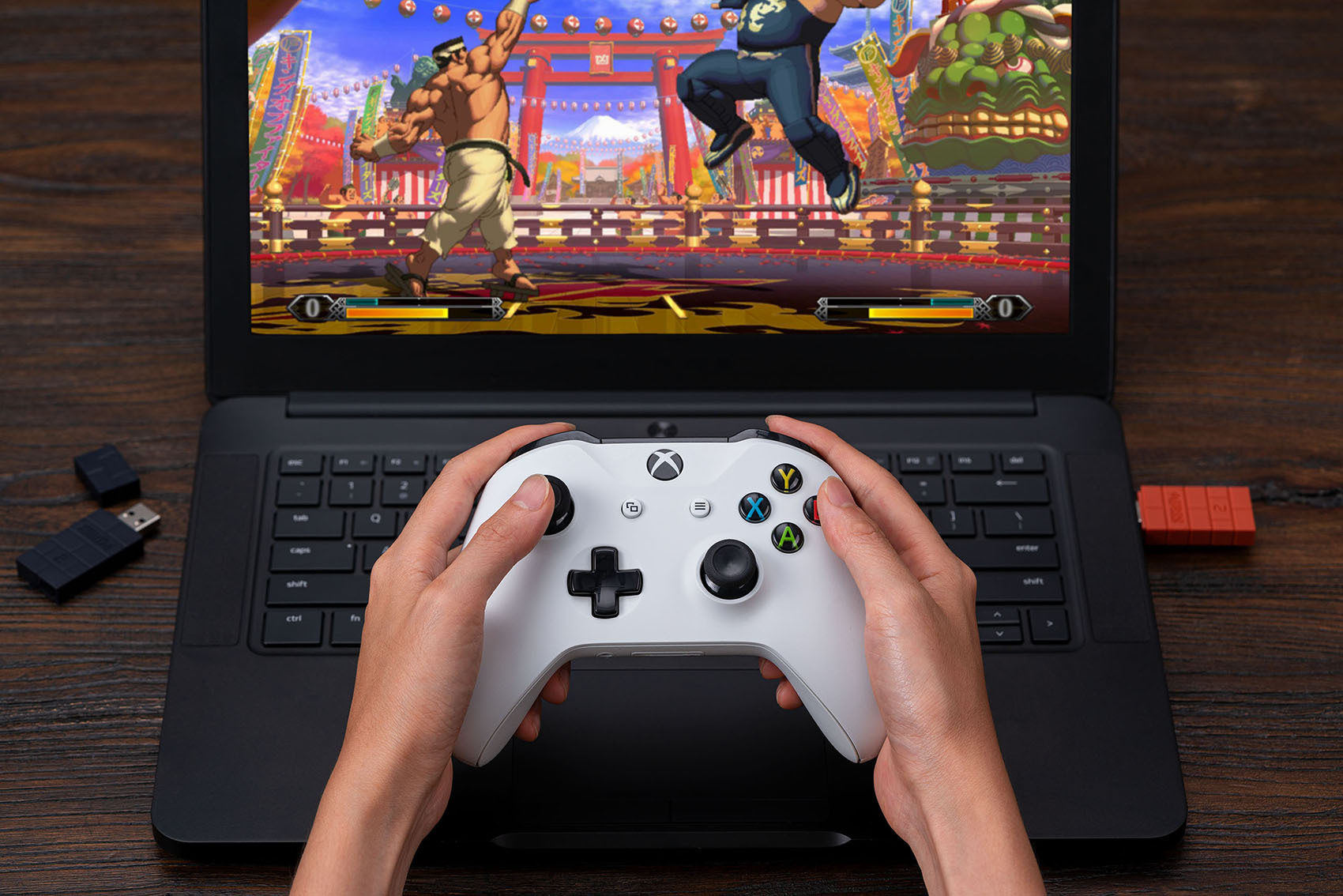 8BitDo v2 Bluetooth Adapter ตัวรับสัญญาณไร้สาย for PS5 PS4 Xbox Series ...