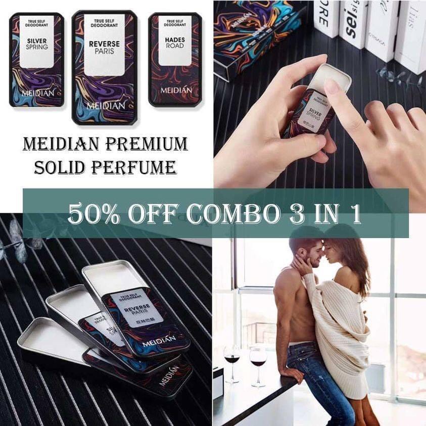 MEIDIAN Solid Balm สำหรับผู้ชายและผู้หญิง ติดทนนานและเบา ขี้ผึ้ง Unisex ...