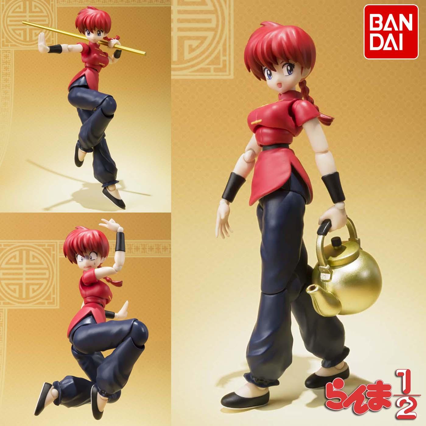 Model โมเดล งานแท้ 100% S.H. Figuarts BANDAI จากเรื่อง Ranma ½ รันม่า ...