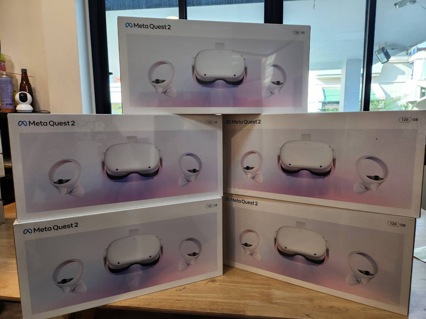Meta Quest 2 แว่นVR Headset Advanced All-In-One Virtual Reality Headset ...