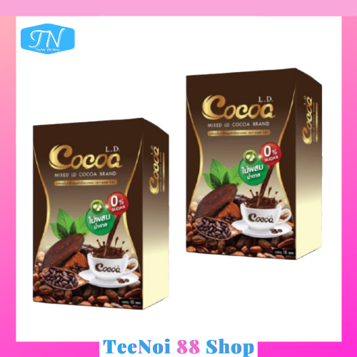 **2 กล่อง**Cocoa L.D. โกโก้ เลดี้ โกโก้รสชาติดี มาพร้อมกับการดูแลสุขภาพ ของแท้ 100 % 1 กล่อง ...