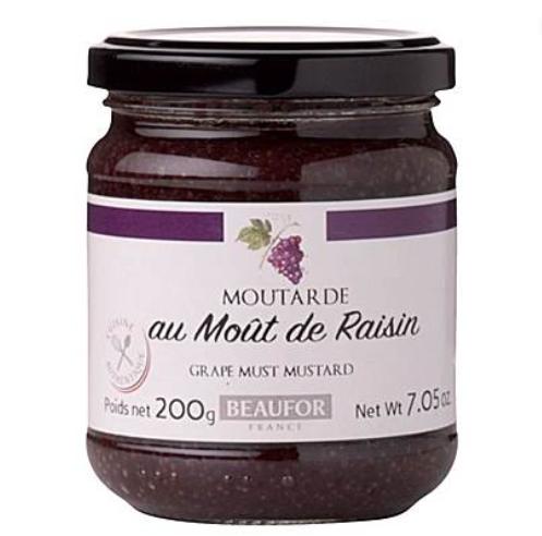 โบฟอร์ เกร๊บ มัสตาร์ด 200 กรัม จากฝรั่งเศส - Beaufor Grape Mustard 200g ...