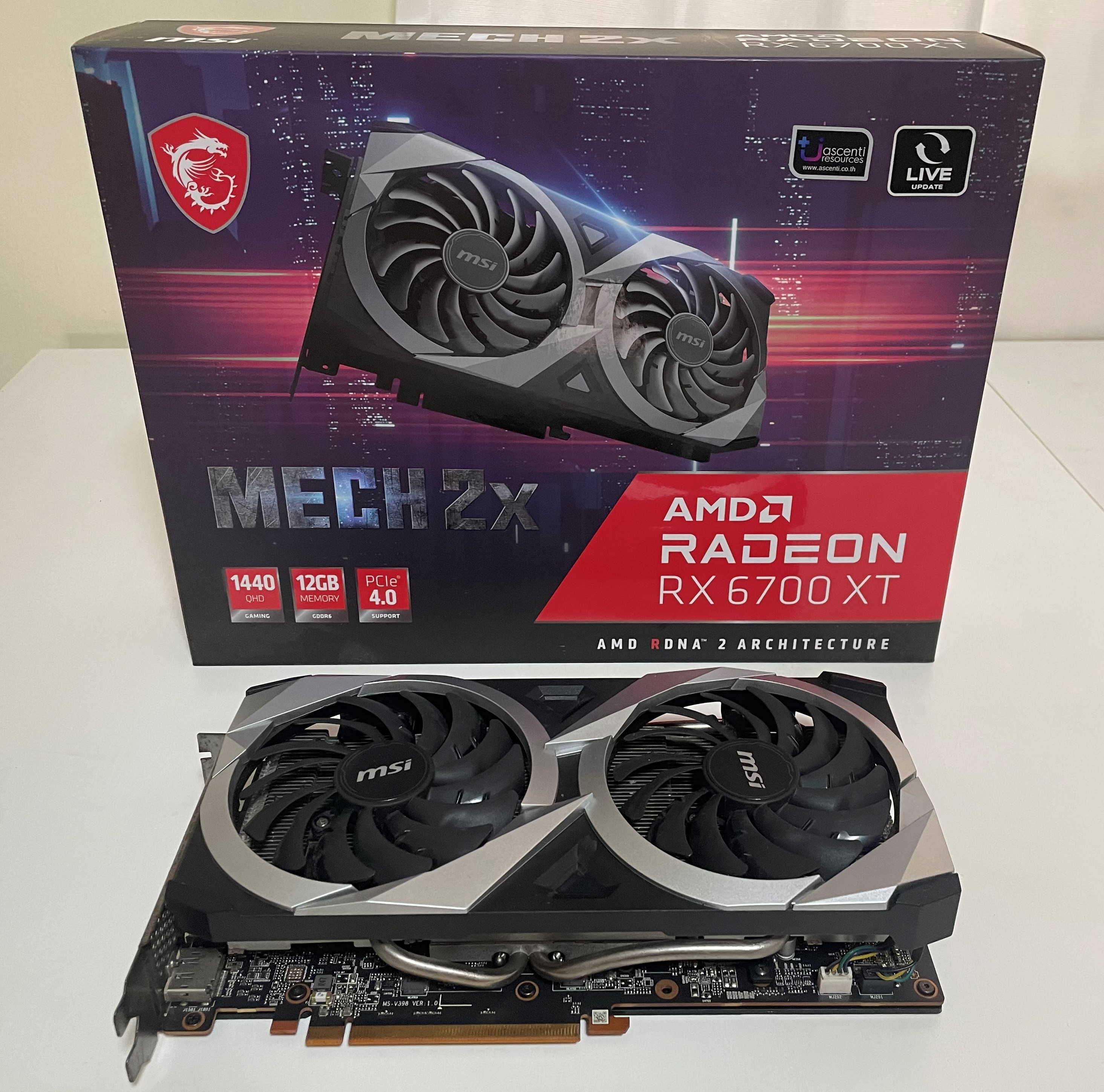 Rx 6700 XT ราคาถูกๆส่งไว - ZskyE.IT - ThaiPick