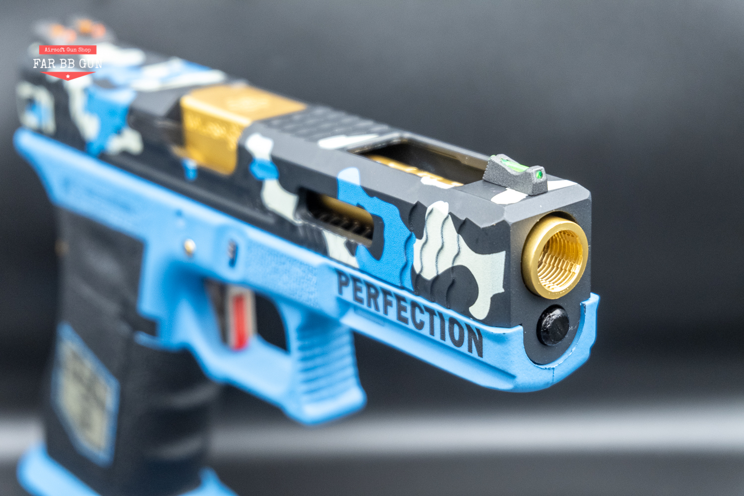 ของเล่น WE G17 G3 Custom Perfection ระบบกรีนแก๊ส - FAR BB GUN - ThaiPick