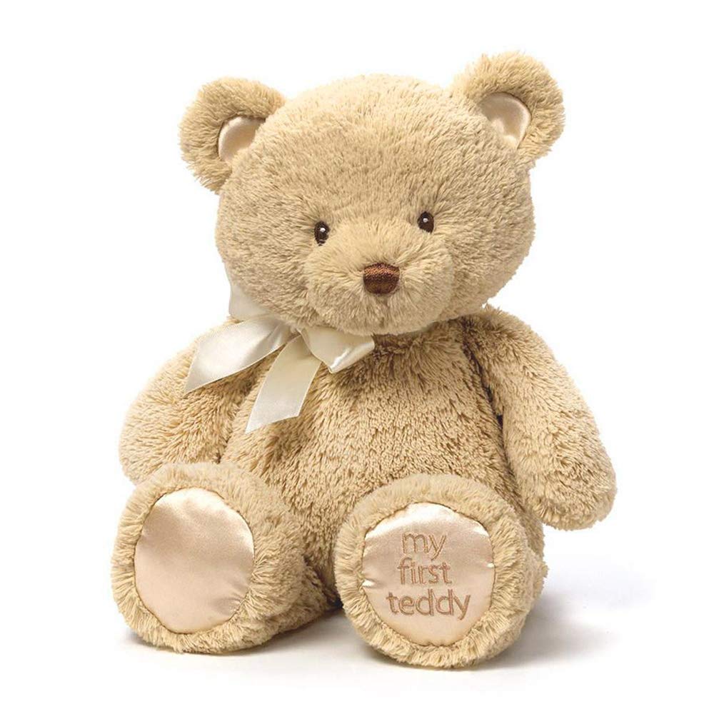 [แจกคูปอง 10%] Gund My First Teddy ตุ๊กตา ตุ๊กตาผ้ารูปหมี สีน้ำตาลครีม ...