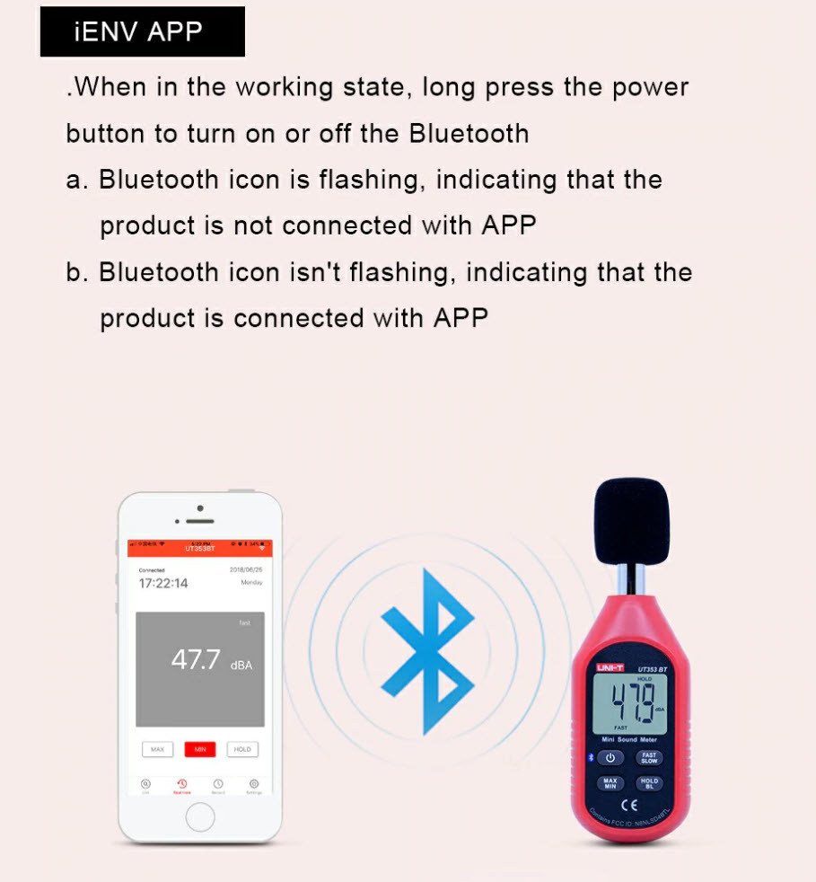 UNI-T UT353 & UT353BT มิเตอร์ วัดเสียง Noise Measuring Instrument db ...