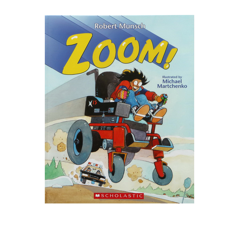 Zoom! Grandpa Mengshi tells stories Robert Munsch series English ...