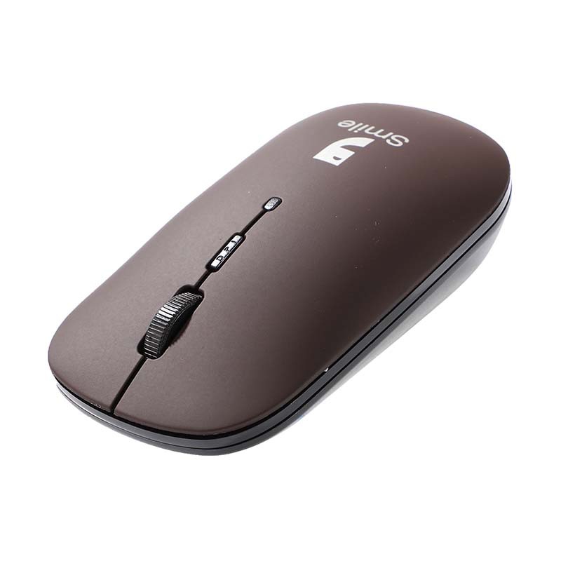 Wireless Optical Mouse USB SMILE (WM-6162) - CK-Skill_Shopping - ThaiPick