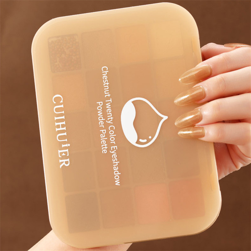 Chestnut 20 Colors Eyeshadow Palette Matte Shimmer Earth Color ...