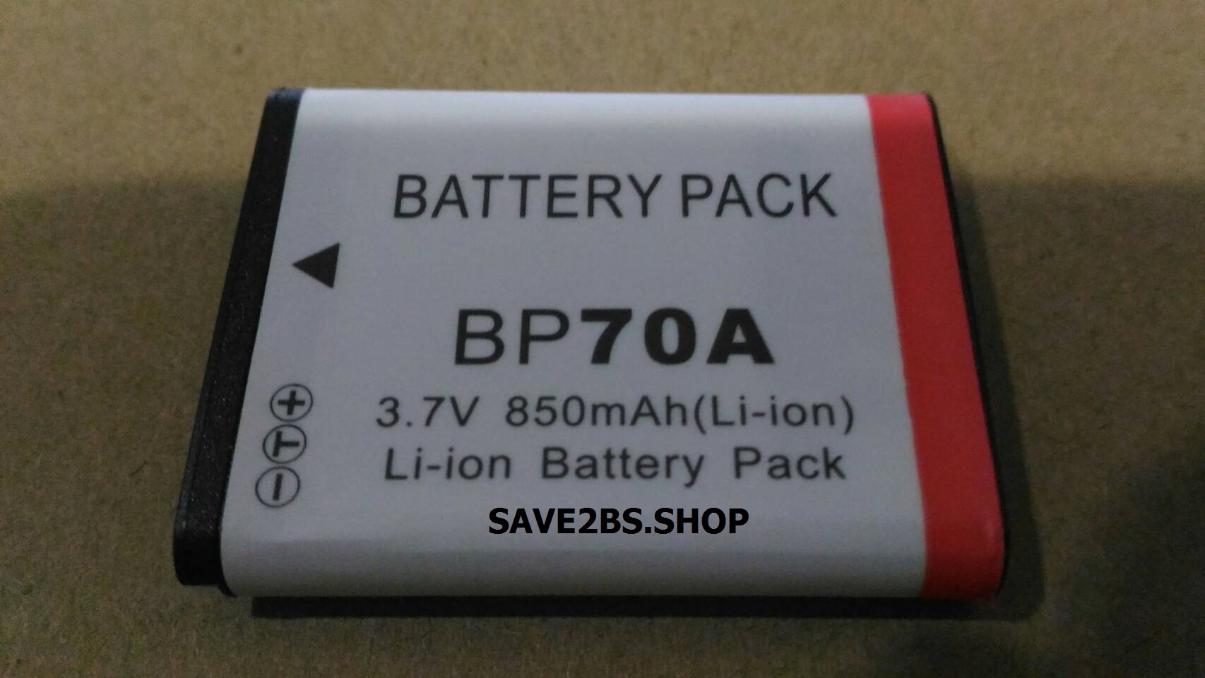 แบตกล้อง SAMSUNG BP70A 850mAh For SL50 ES65 ES75 PL80 PL200 SL605 AQ100 ...
