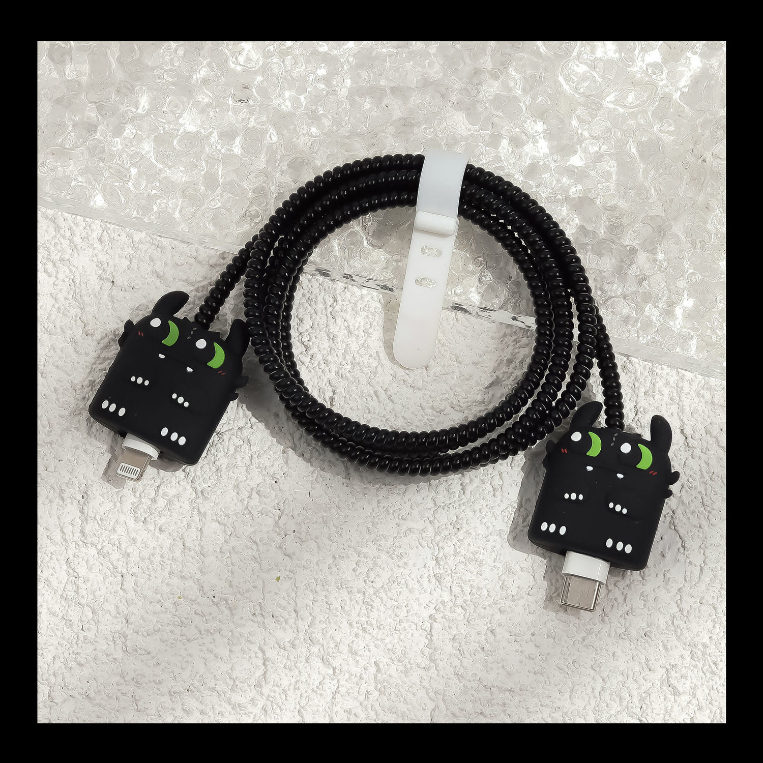 Stay Meng Cute Apple USB Cable Protection Sleeve ~20W Mobile Phone ...