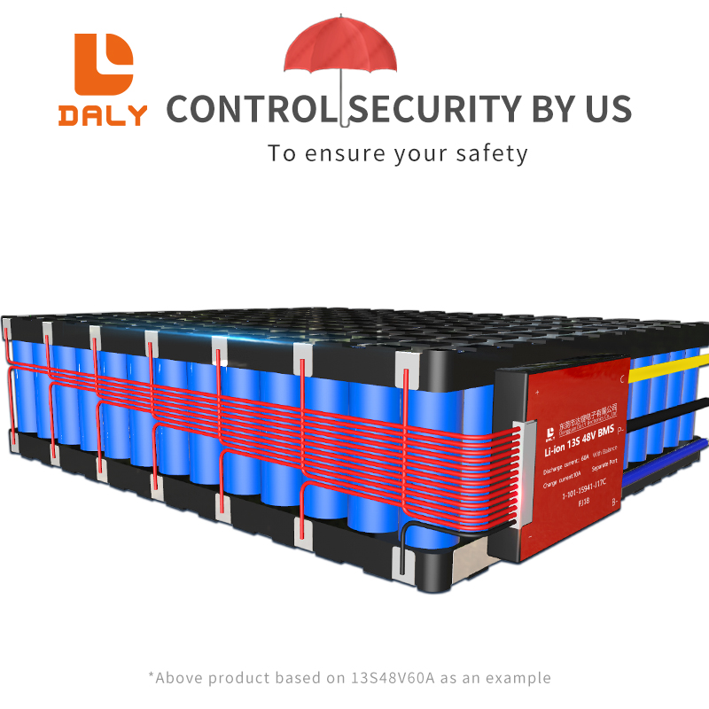 Daly BMS Li-ion LiFePO4 BMS 3s-24s 12V 24v 36V 48V 60V 72V 29.6v 15A 20A 30A 40A 50A 60A 80A ...