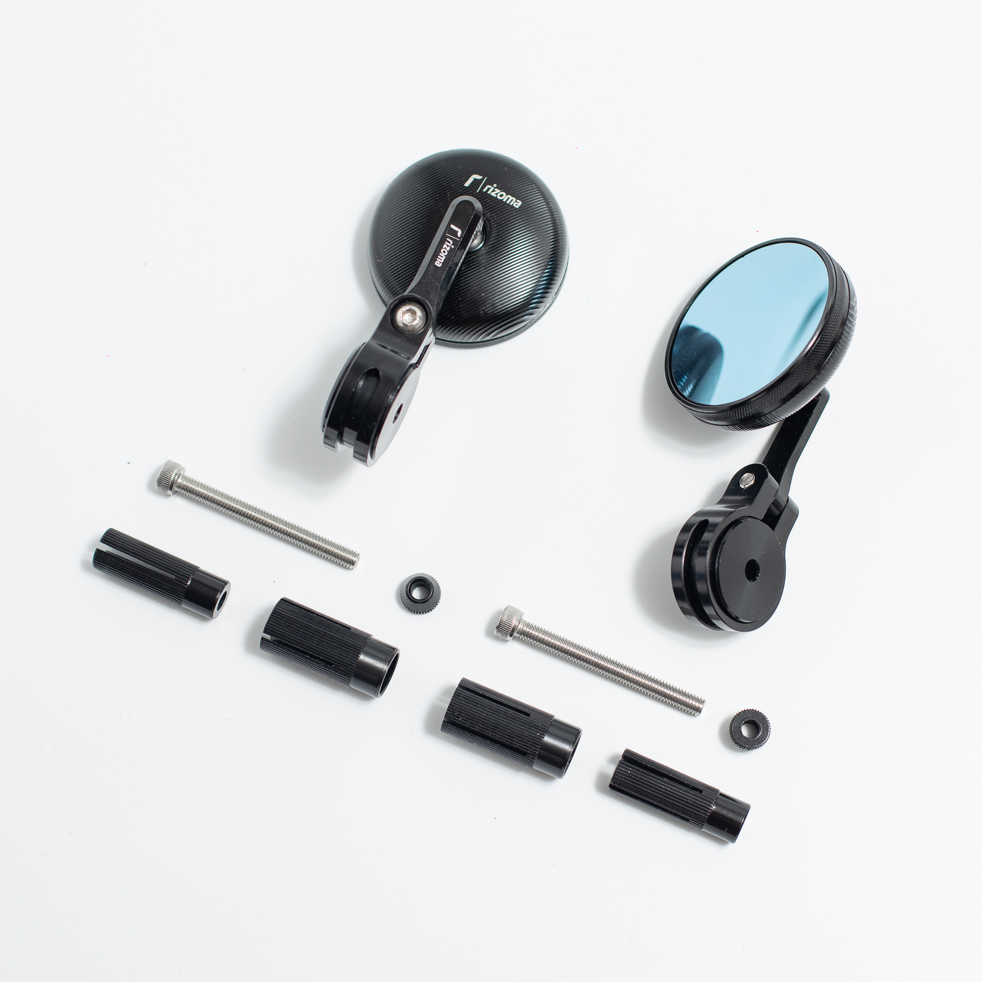 🔥พร้อมส่ง🔥 กระจกปลายแฮนด์ Rizoma RZM Mini งานCNC เลนส์ตัดแสง ขนาด 2.5 ...