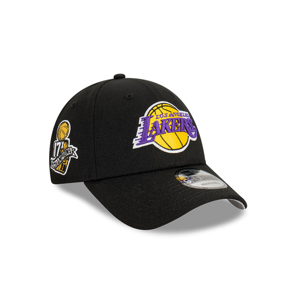 NEW ERA หมวกรุ่น 9FORTY SNAP NBA CHAMPS LOS ANGELES LAKERS BLACK - New ...